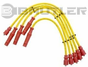 Провода высоковольтные для ВАЗ 2101-2107 Классика силикон (9,8 мм) арт BTL0001IWS