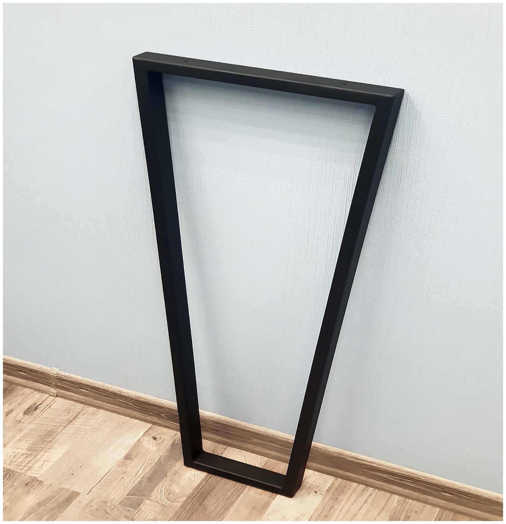 Подстолье для стола 900 550 40 Лофт V-образное барное металлическое черное 1 шт.