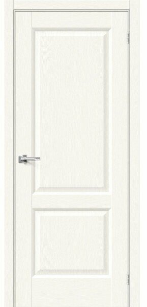 Межкомнатная дверь эко шпон neoclassic Неоклассик-32 White Wood BRAVO