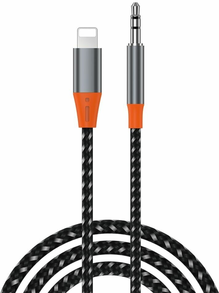 Аудиокабель WiWU YP06 Lightning to 3.5mm Audio Cable - Серый