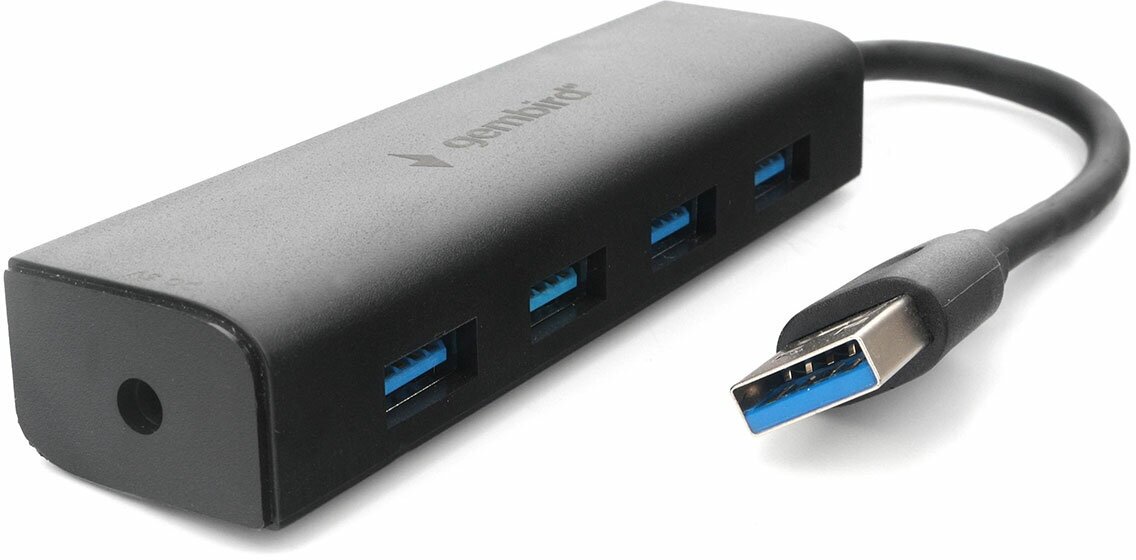 Cablexpert Разветвитель 4 порта USB3.0 Gembird UHB-C354, внешн, черный (ret)