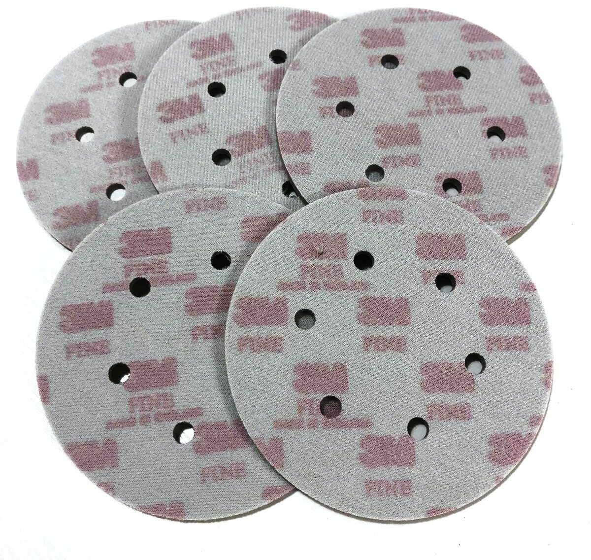 Круг для шлифовки 3M Fine Р320-400, диаметр 150мм, 6 отв. 5 шт.