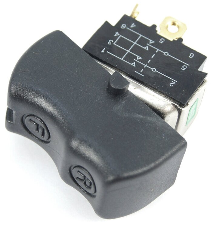 Выключатель 250В-5Е4 подходит для дрели ИНТЕРСКОЛ Д-1050Р, Д-16/1050Р, Д-16/1050Р2