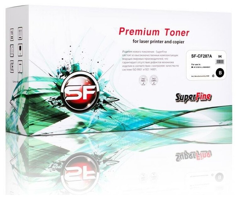 Картридж SuperFine CF287A для HP LJ M506/M527 9K (SF-CF287A)