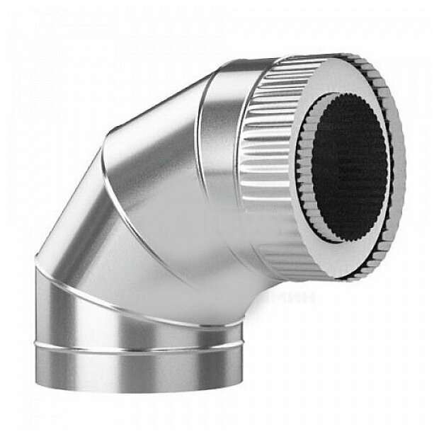 Сэндвич-отвод Lava Elit 115/180мм, угол 90, нерж 304(0,8)/439(0,5)