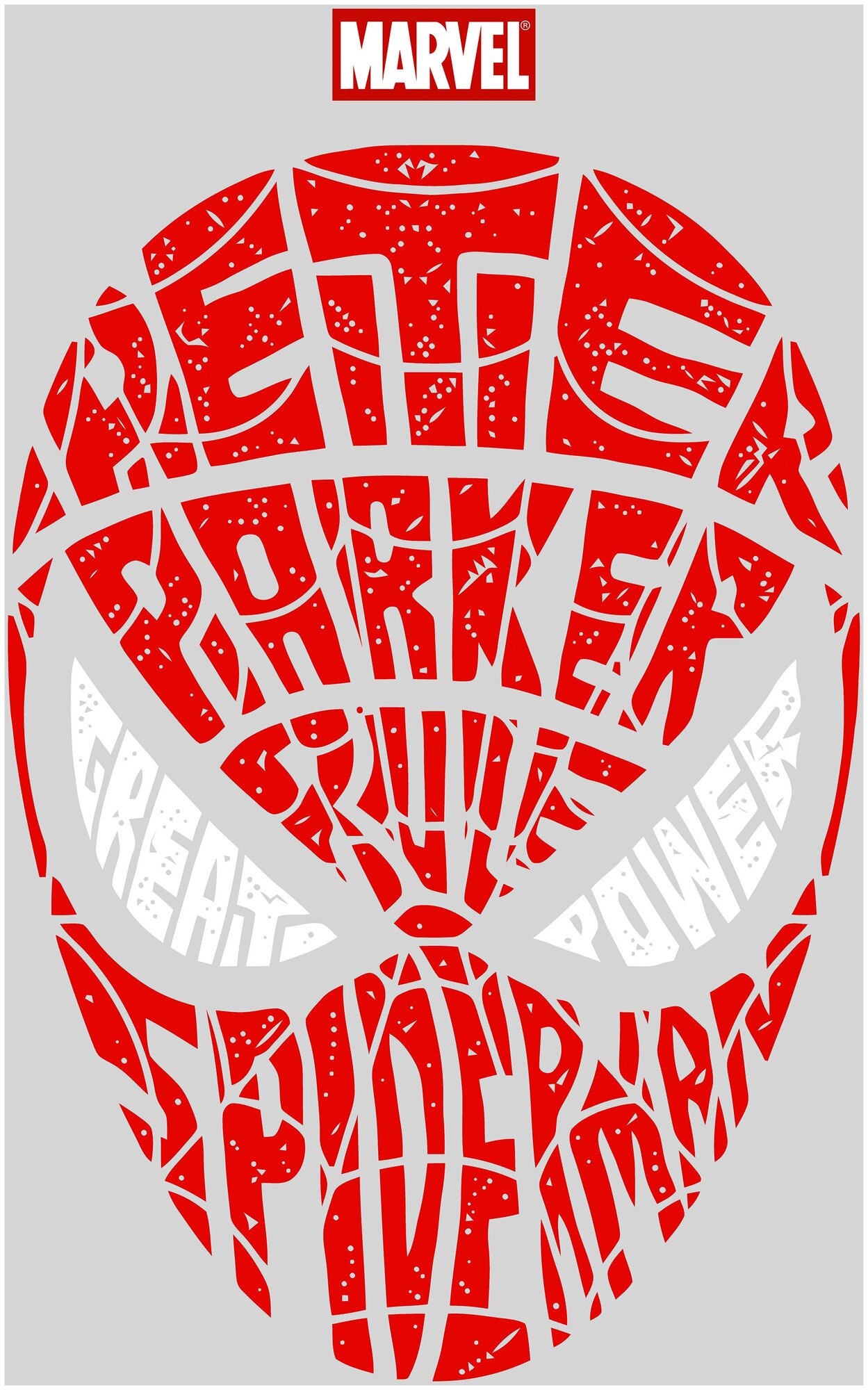 Термонаклейка для одежды "Человек-паук", термотрансфер, 18х29 см