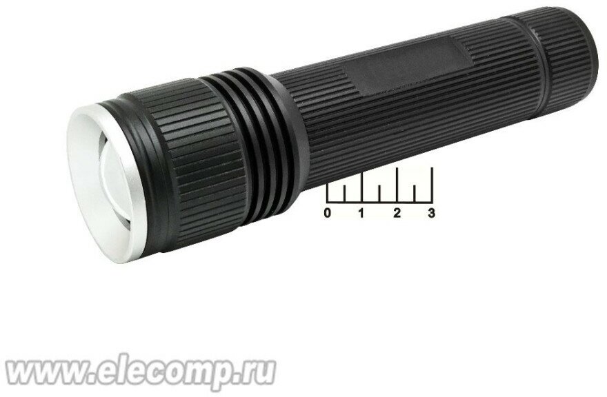Фонарь 6*AA 1 светодиод Эра MB-901 3 режима zoom (Армия России) Тополь