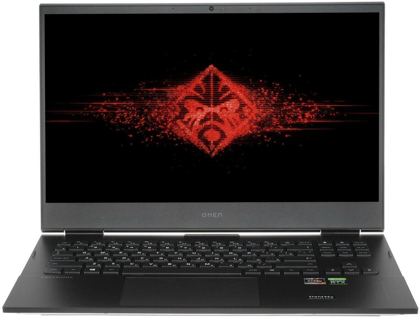 16,1" Ноутбук HP Omen 16-C0040UR (4Z2R8EA) серый - 1920x1080, IPS, AMD Ryzen 7 5800H, ядра: 8 x 3,2 ГГц, 16 ГБ, SSD 1024 ГБ, NVIDIA GeForce RTX 3070 для ноутбуков (8 ГБ), W10Pro