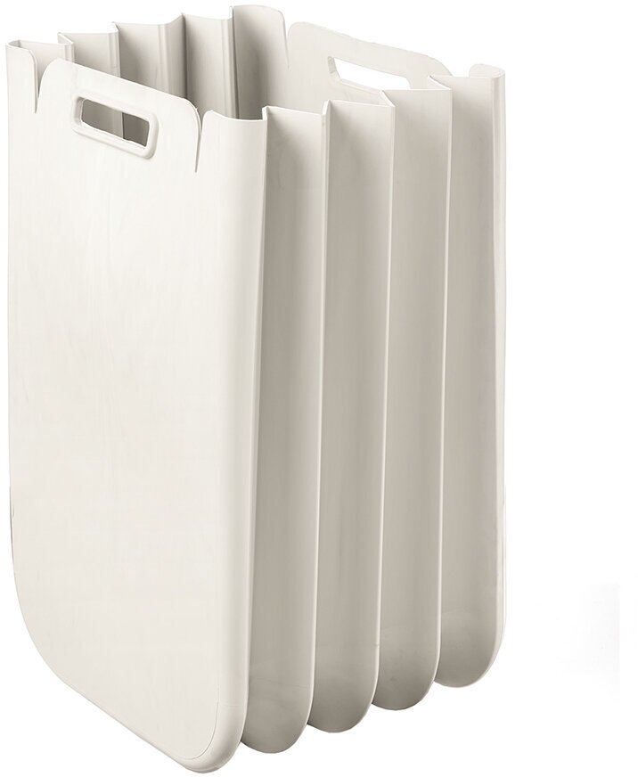 Корзина для мусора и белья хранения складная с ручками Eco Packly белая Guzzini 196400156