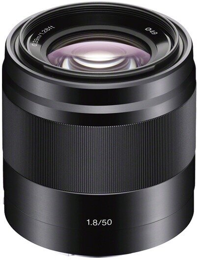 Объектив Sony SEL-50F18 50mm f/1.8 OSS черный для ILCE