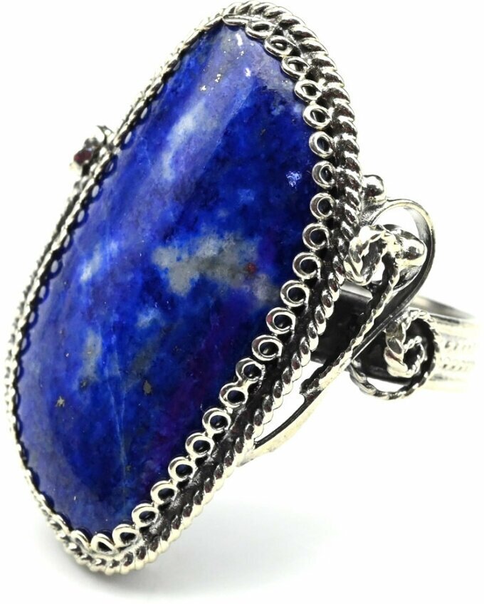 Кольцо, лазурит