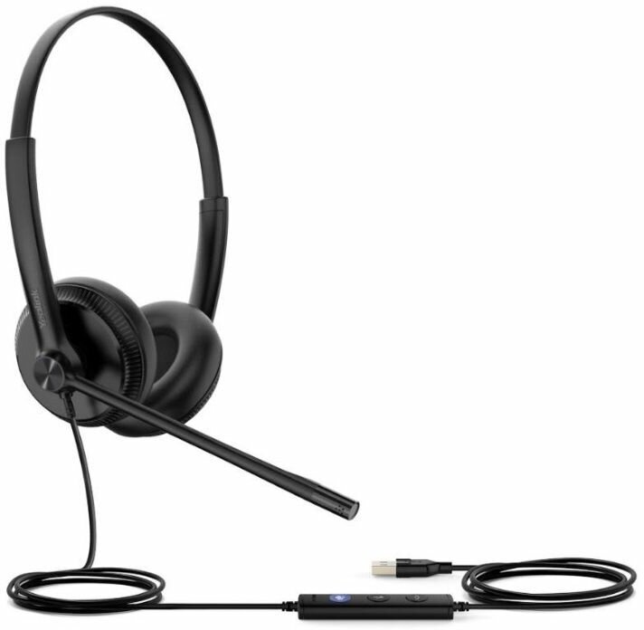 Гарнитура Yealink UH34 Dual UC / с микрофоном / USB