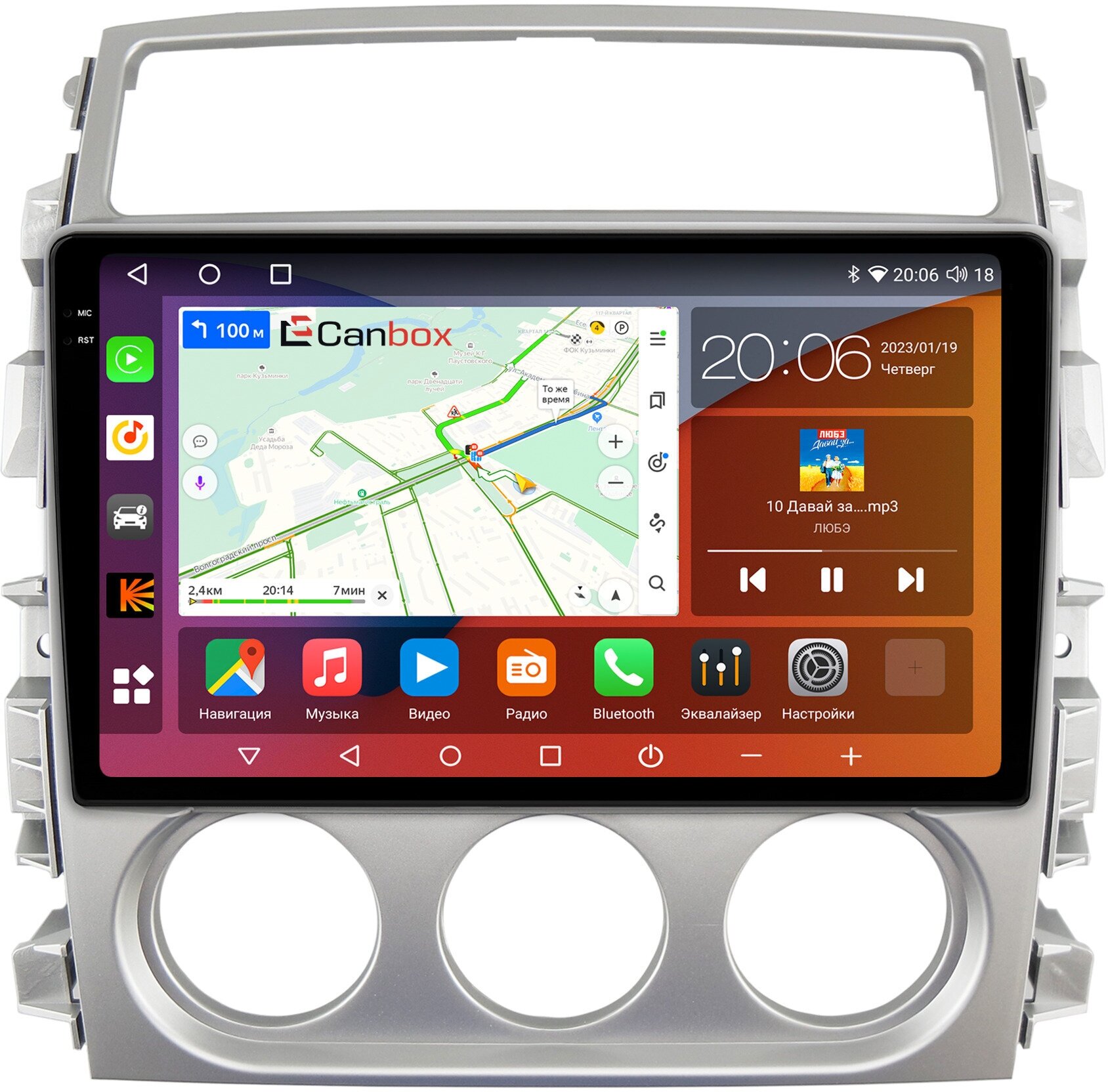 Штатная магнитола Canbox H-Line 2K 4186-9-365 для Suzuki Liana 2001-2008 на Android 10 (4G-SIM, 8/256, DSP, QLed)
