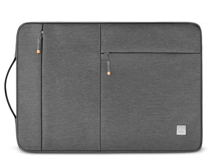 Чехол-сумка для ноутбука WiWU Alpha Slim Sleeve Bag 13" (13,3"), серый