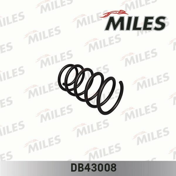 Пружина подвески передняя, 2 шт для Рено Логан 1 арт DB43008