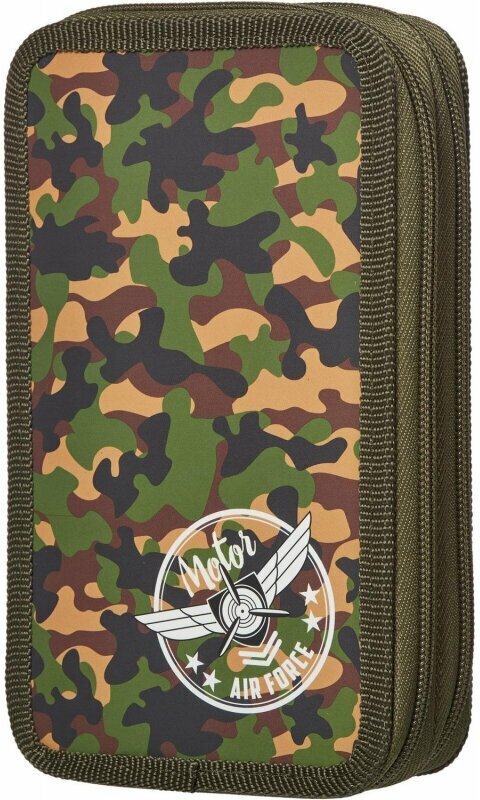 Пенал Комус Класс Military 2 отд, ламинат, софт тач, 190x110 мм, ПКК 11-6, 1368969