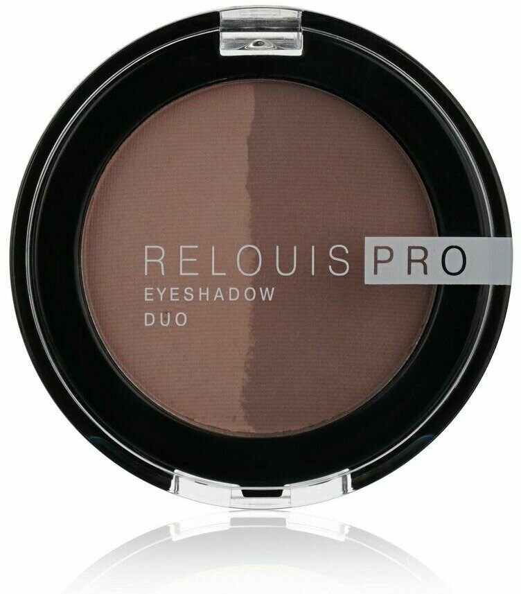 Двойные тени для век Relouis PRO Eyeshadow Duo, Тон 101, 3 г