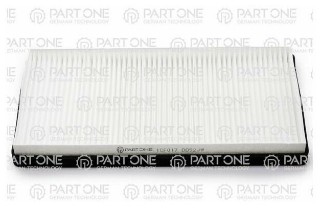 PART-ONE 1CF017 фильтр салона peugeot: 406 95-04, 406 break 96-04, 406 купе 97-04