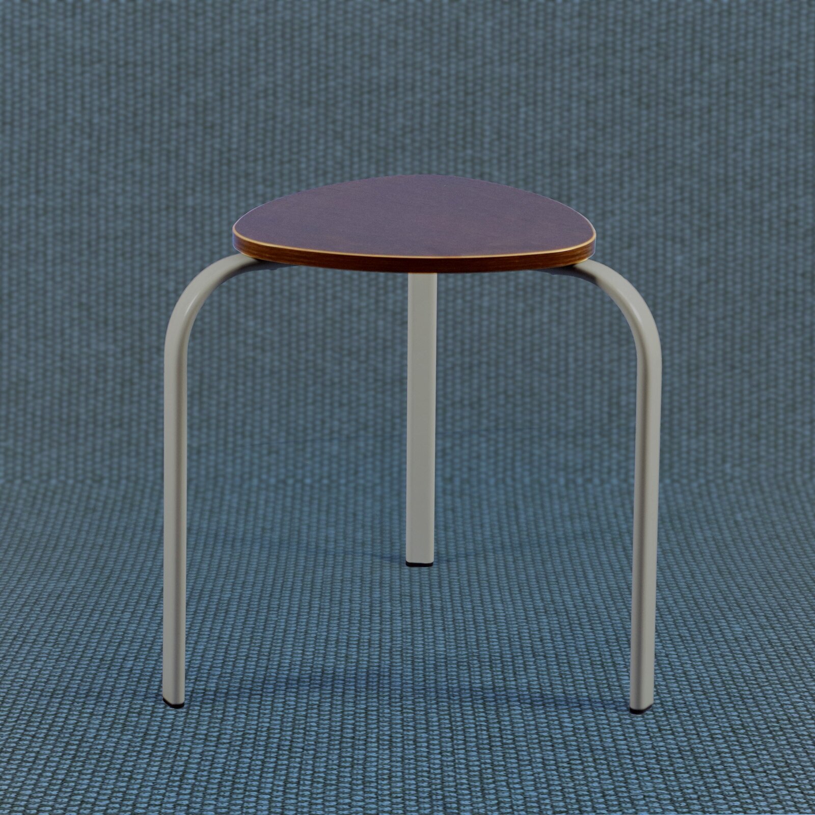 Кухонный табурет «Фолио», венге, серебристый