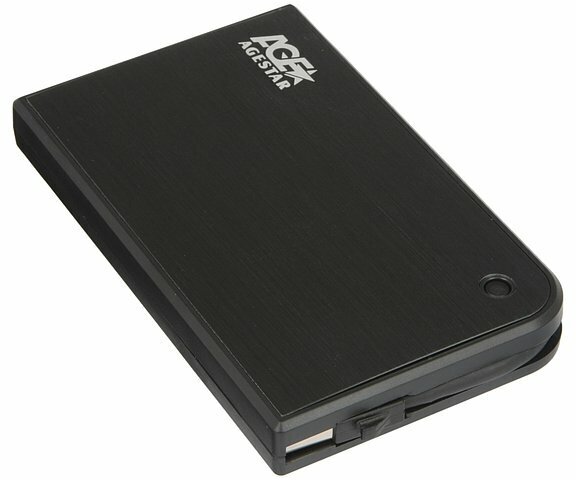 Контейнер Agestar Контейнер Agestar 3UB2A14 для 2.5 SATA HDD, черный (USB3.0) (ret)