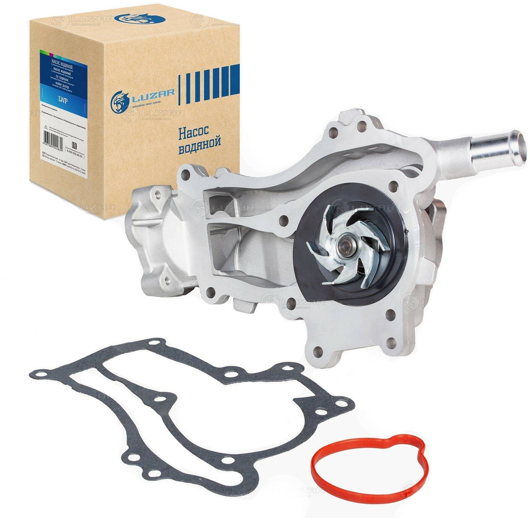 Насос водяной (помпа) Opel Astra J (09-), Mokka (13-) 1.4i, 1.4T (LUZAR)