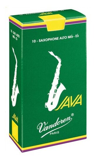 Трости для саксофона альт №1,5 (10шт), Vandoren SR2615 JAVA