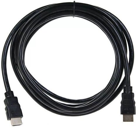 Кабель соединительный аудио-видео Telecom, HDMI (m) - HDMI (m) , ver 2.0, 3м, GOLD, черный [tcg200-3m]