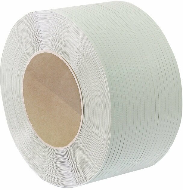 Стреппинг лента Полипропиленовая 12мм х 0,5 (3000 м.) Белая, 1101376