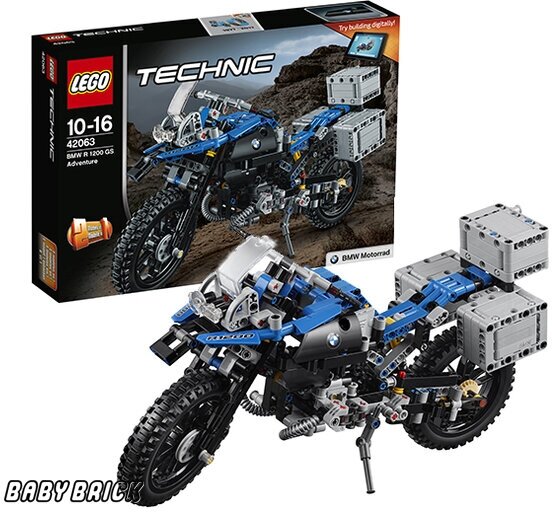 Конструктор LEGO Technic Мотоцикл BMW R 1200 GS (LEGO 42063)