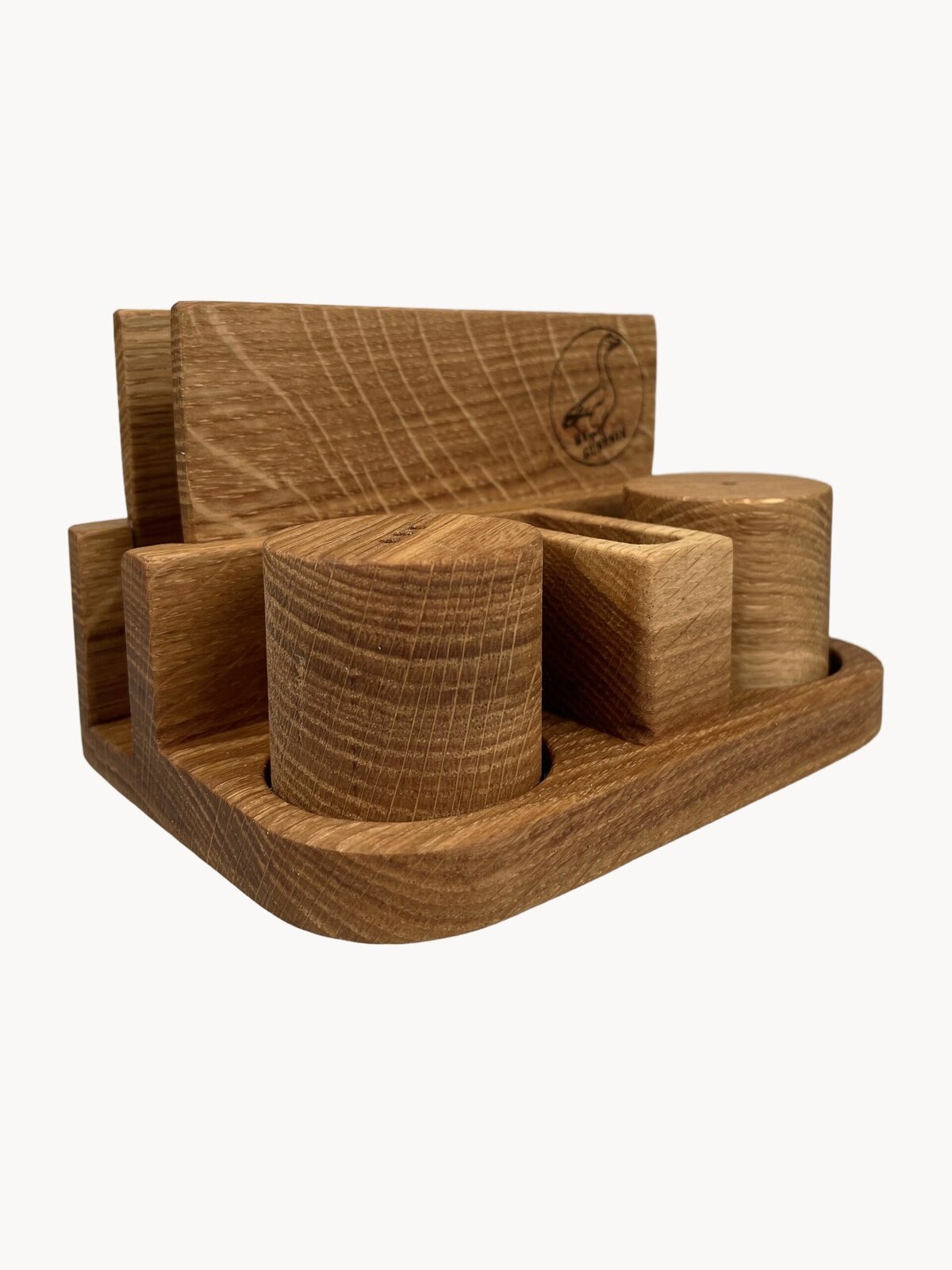 Набор для специй с салфетницей 016-0