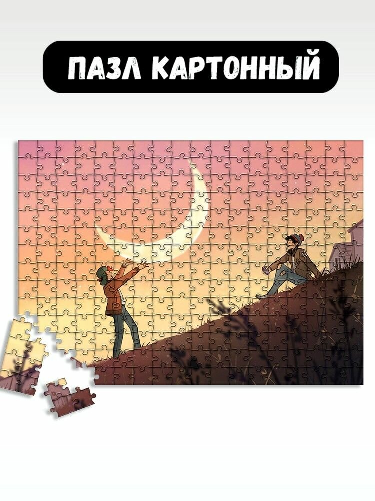 Пазл картонный А3: мультсериалы южный парк - 18287