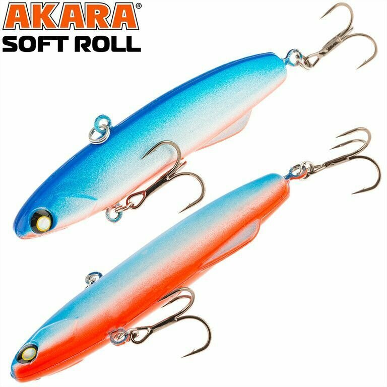 Воблер Akara раттлин (Vib) Soft Roll 90 мм 30 гр. A12
