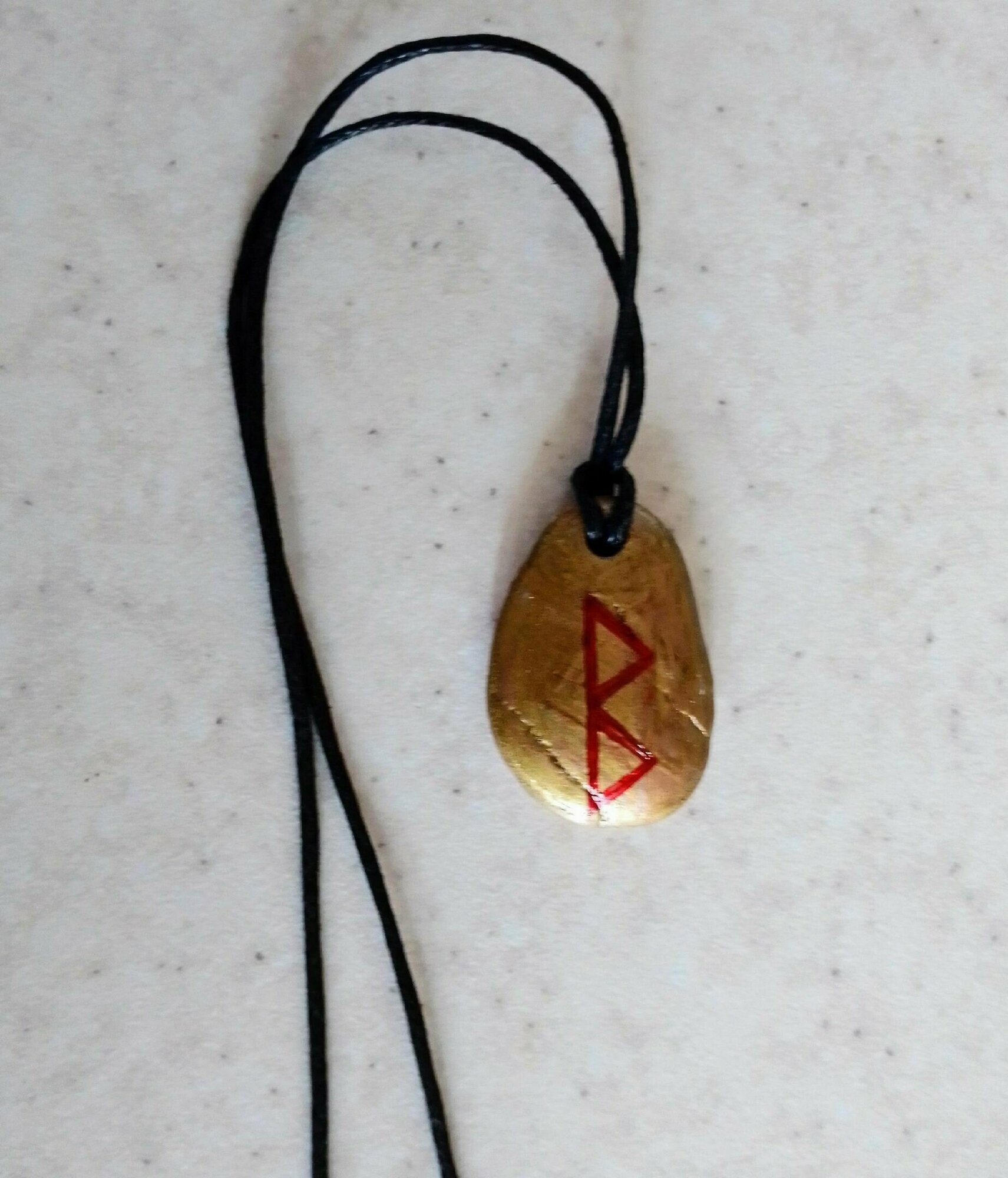 Руна Беркана "Беременность и Материнство. Зачатие и Рождение. Скандинавские руны. Кулон.