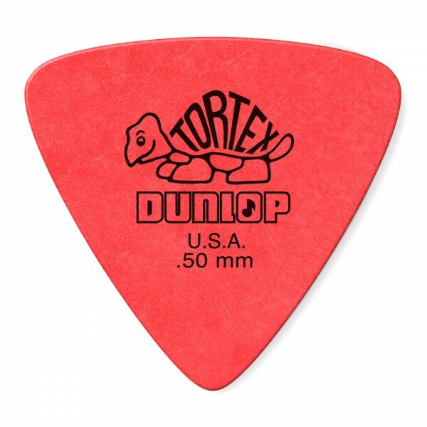 Медиатор Dunlop 431R.50 Tortex Triangle, 0.5 мм, 1 шт.