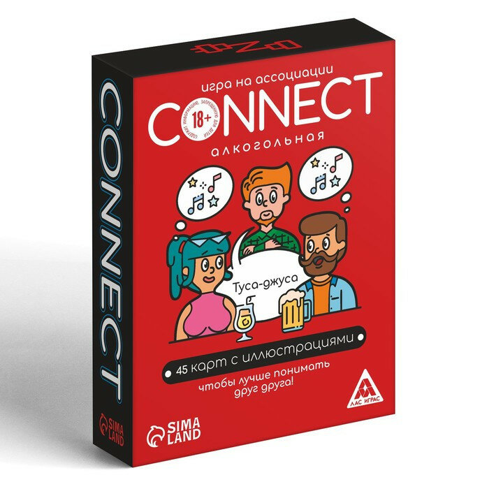 Алкогольная игра "Connect" — фото 1