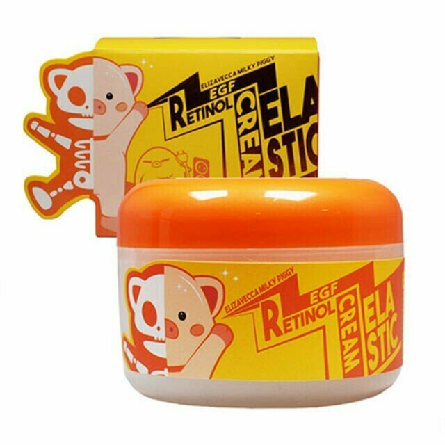 Elizavecca Крем для лица Milky Piggy Egf elastic retinol cream, 100г