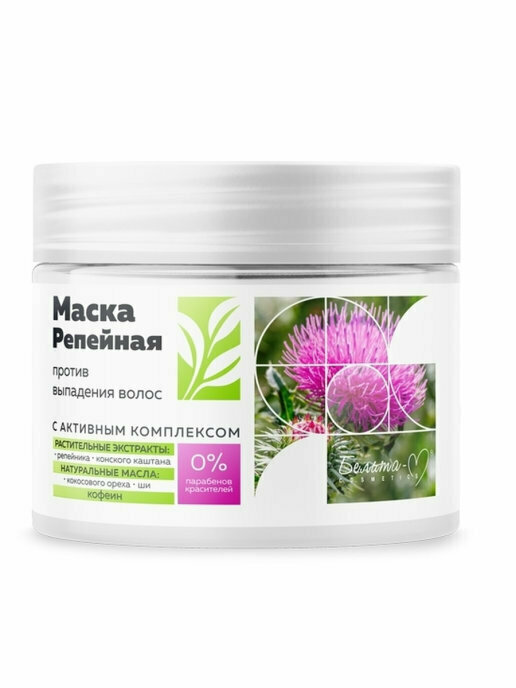 BIELITA Маска против выпадения волос Репейная, 250 мл