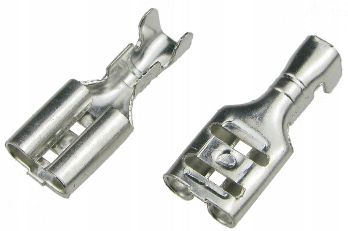 Клемма плоская гнездо 4,8х0,8 (100 штук)