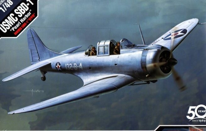 12331 Academy Самолет SBD-1 Dauntless "Pearl Harbor" 1/48