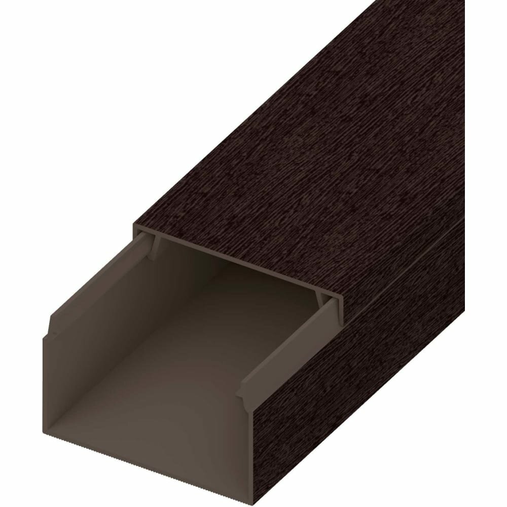 Кабель-канал AGIS ПВХ 40x25 мм Венге 3 D 60.05.40.25.200