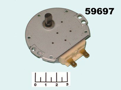 Мотор для СВЧ 21VAC 3W 2.5-3R/MIN SSM-16HR (MDPJ030BF) вал 7мм металлический
