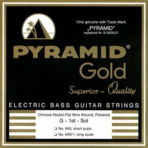 Струны для бас-гитары Pyramid Bass Gold 640/1 40-105
