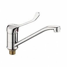 H49015 Смеситель для кухни с локтевой (хирургической) ручкой HANSEN хром