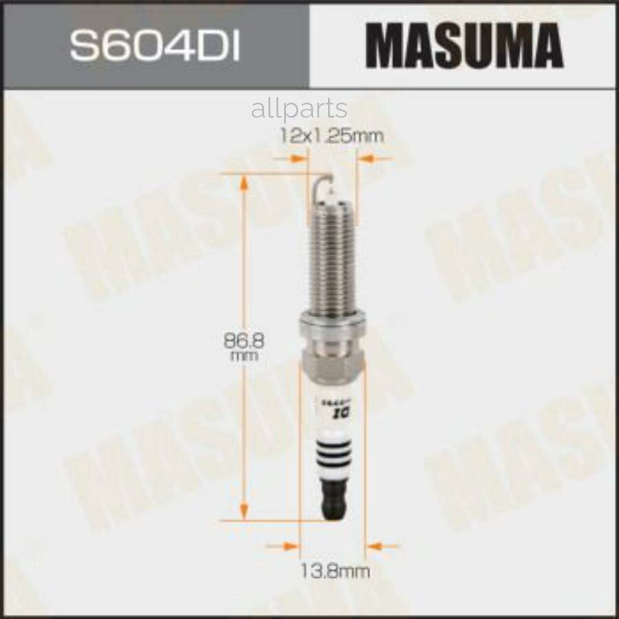 MASUMA S604DI свеча зажигания иридий+иридий DILKAR7D11H