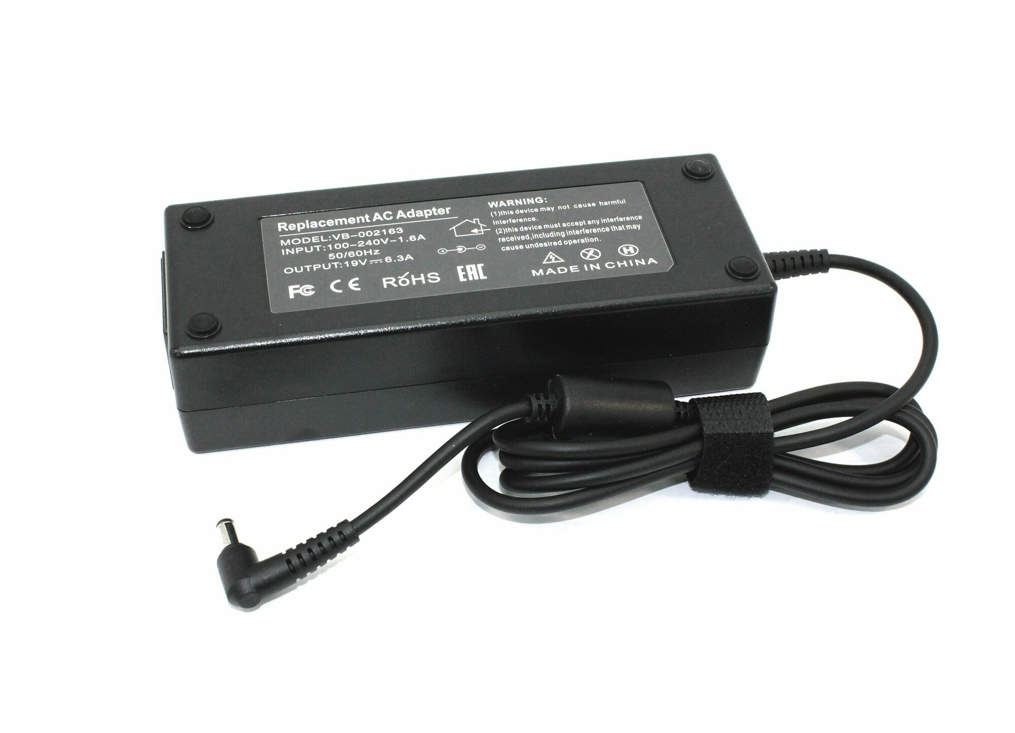 Блок питания для ноутбука Asus 6.32A, 19V, 120W, разъем круглый 5,5 x 2,5 mm, код 079477