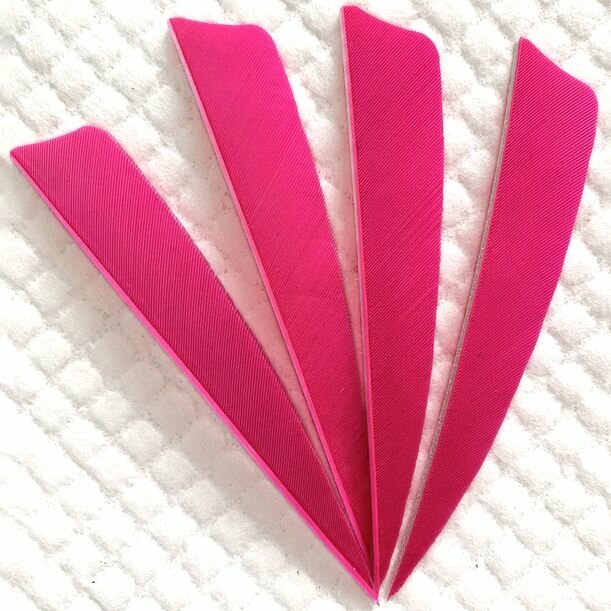 Натуральное оперение из пера индейки для лучных стрел (12 шт.)