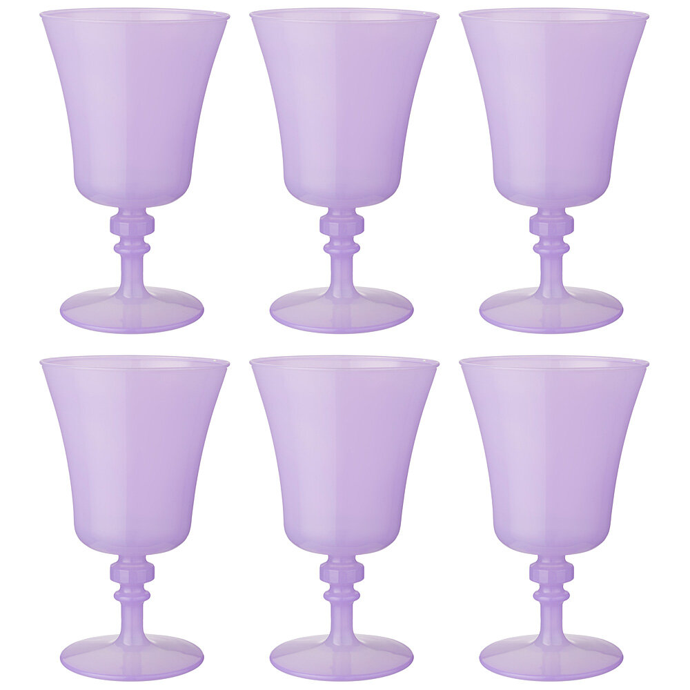 Набор бокалов 312-131 из 6 штук iconic purple 300 мл