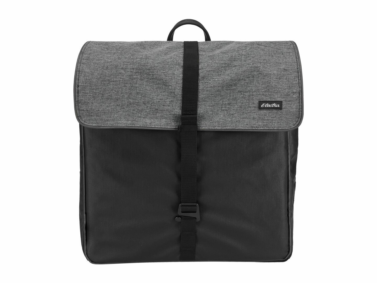 Велосумка Electra Pannier Charcoal полиэстер сбоку на задний багажник объем 21л