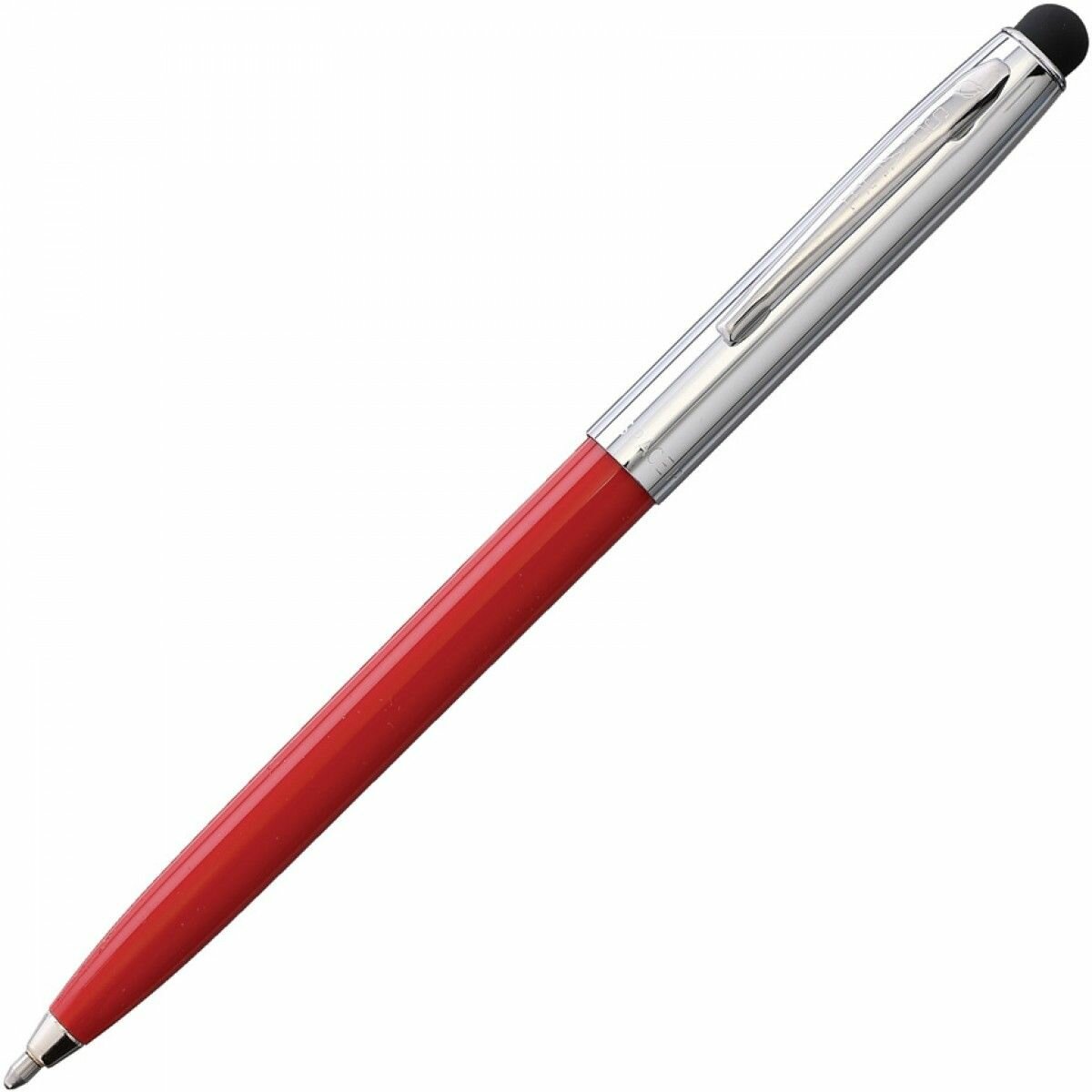 Космическая шариковая ручка со стилусом Fisher Space Pen Cap-O-Matic (Chrome/Red)