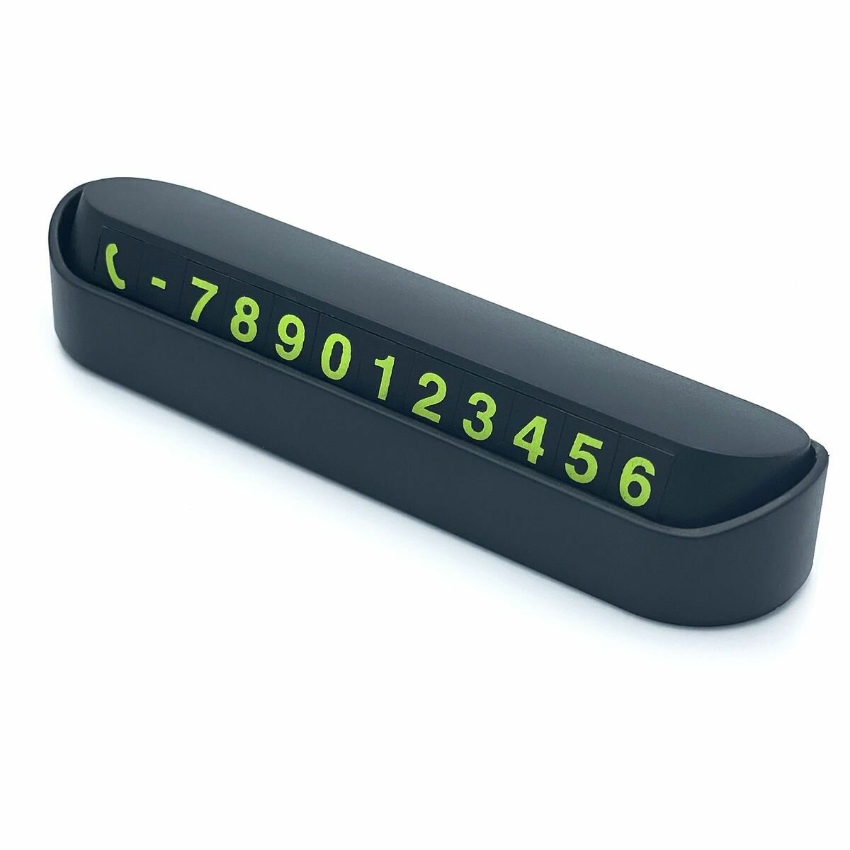 Автовизитка (парковочная карта) для автомобиля с номером телефона